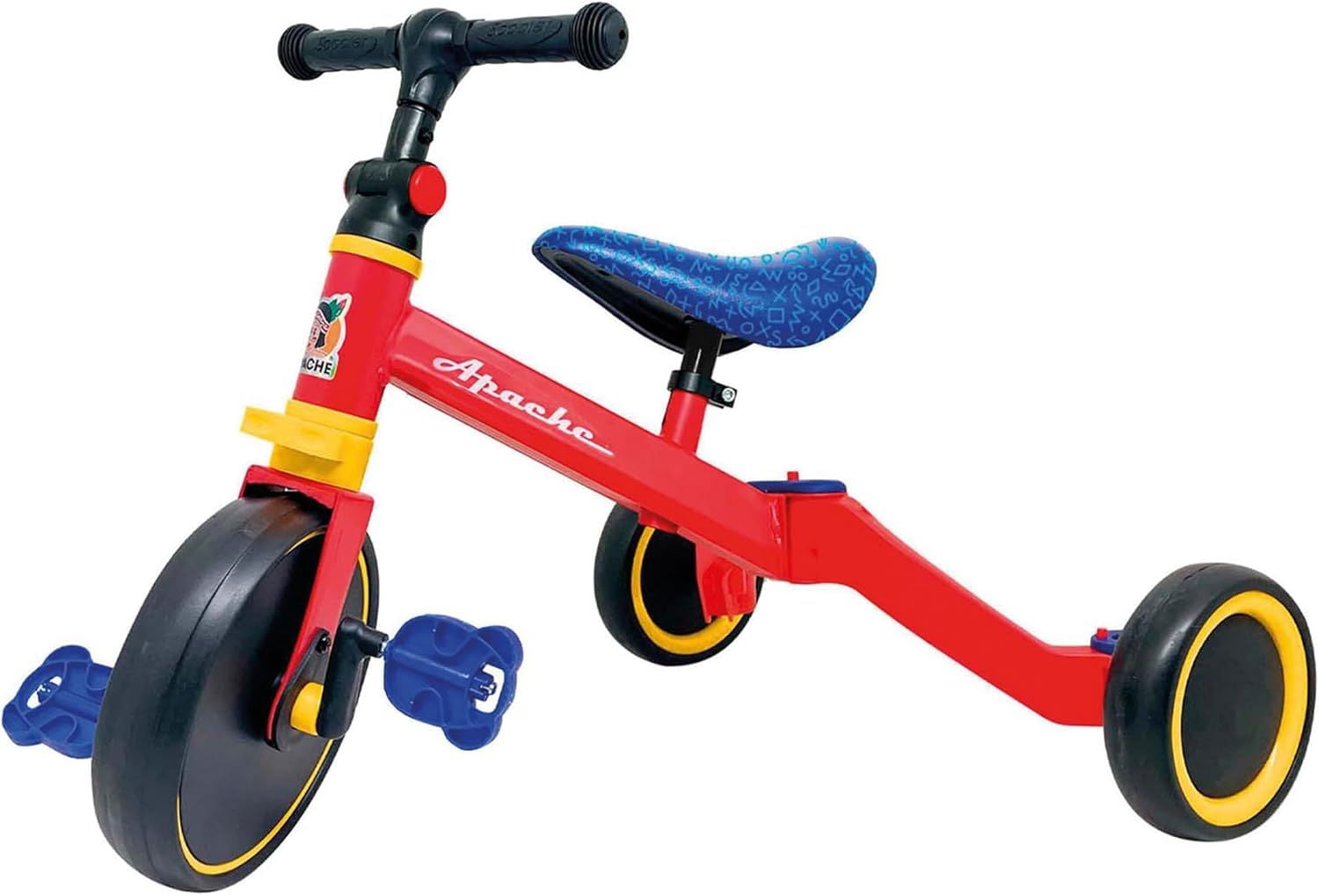 Apache 3 in 1 Triciclo, Montable y Bicicleta de Balance Rojo | Walmart ...