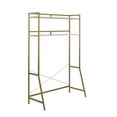 Novogratz Beverly Metal Over-The-Bed Storage Rack, White - Walmart.com