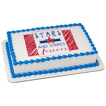 Star of David Edible Cake Topper Image - Walmart.com