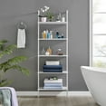 Danya B. Everett 5-Tier Open Display Stand Wall Mount Modern Metal ...