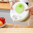 Vegetable Dryer Salad Spinner: Capacity 3L Vegetable Fruit Washer with ...