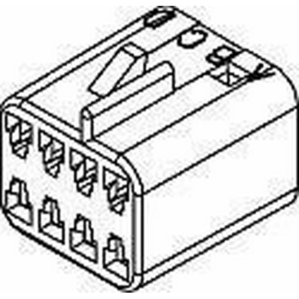 Automotive Connectors CON MP 150 8W FEM (1 piece) - Walmart.com
