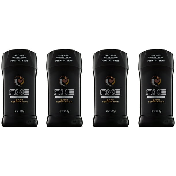 AXE Dark Temptation Antiperspirant Deodorant Stick, 2.7 oz, 4 count ...