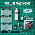 Man Crates Lure Making Kit – Soft Plastic Fishing Kit with Molds ...