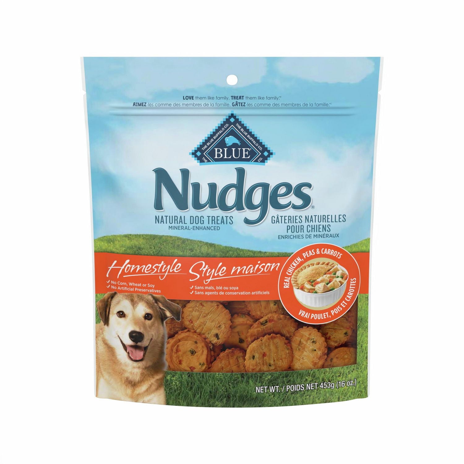 Click here for Blue Buffalo Nudges Homestyle Natural Dog Treats... prices