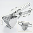 Choxila Potato Ricer Press Stainless Steel, Multi-Purpose Masher for ...