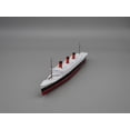 TheRoller3D RMS Queen Mary Model, 1-Foot Ocean Liner, Historical ...
