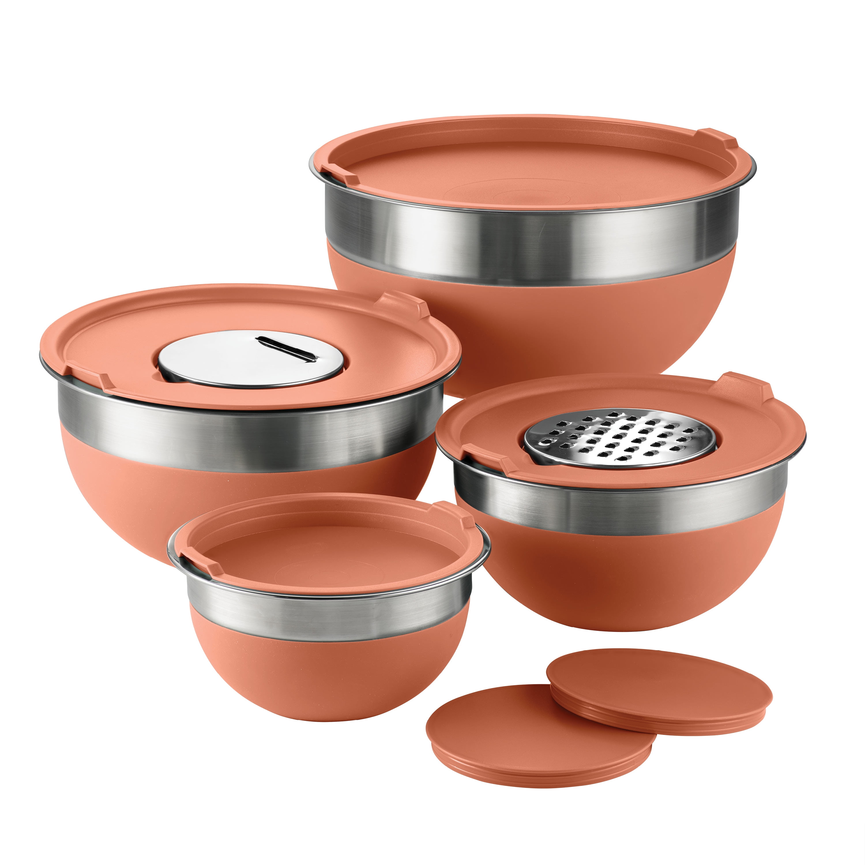 Juego de Bowls Tramontina Acero Inoxidable 10 piezas | Bodega Aurrera ...