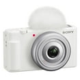Sony ZV-1F Vlogging Camera, White with ACCVC1 Vlogger Accessory Kit - Walmart.com