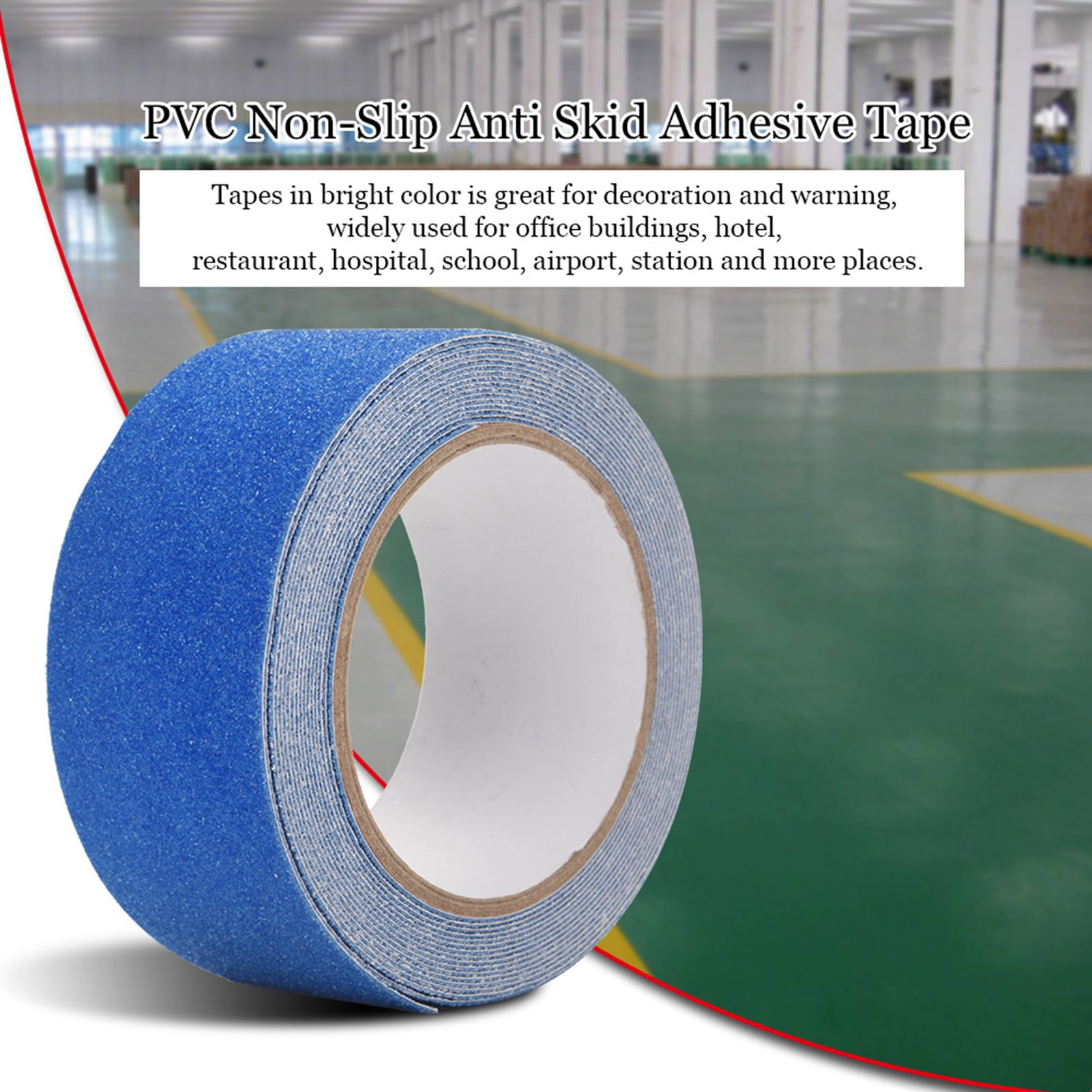 Buy Anti Slip Tape, Easy To Stick Pvc Material Stair Step Tape ...
