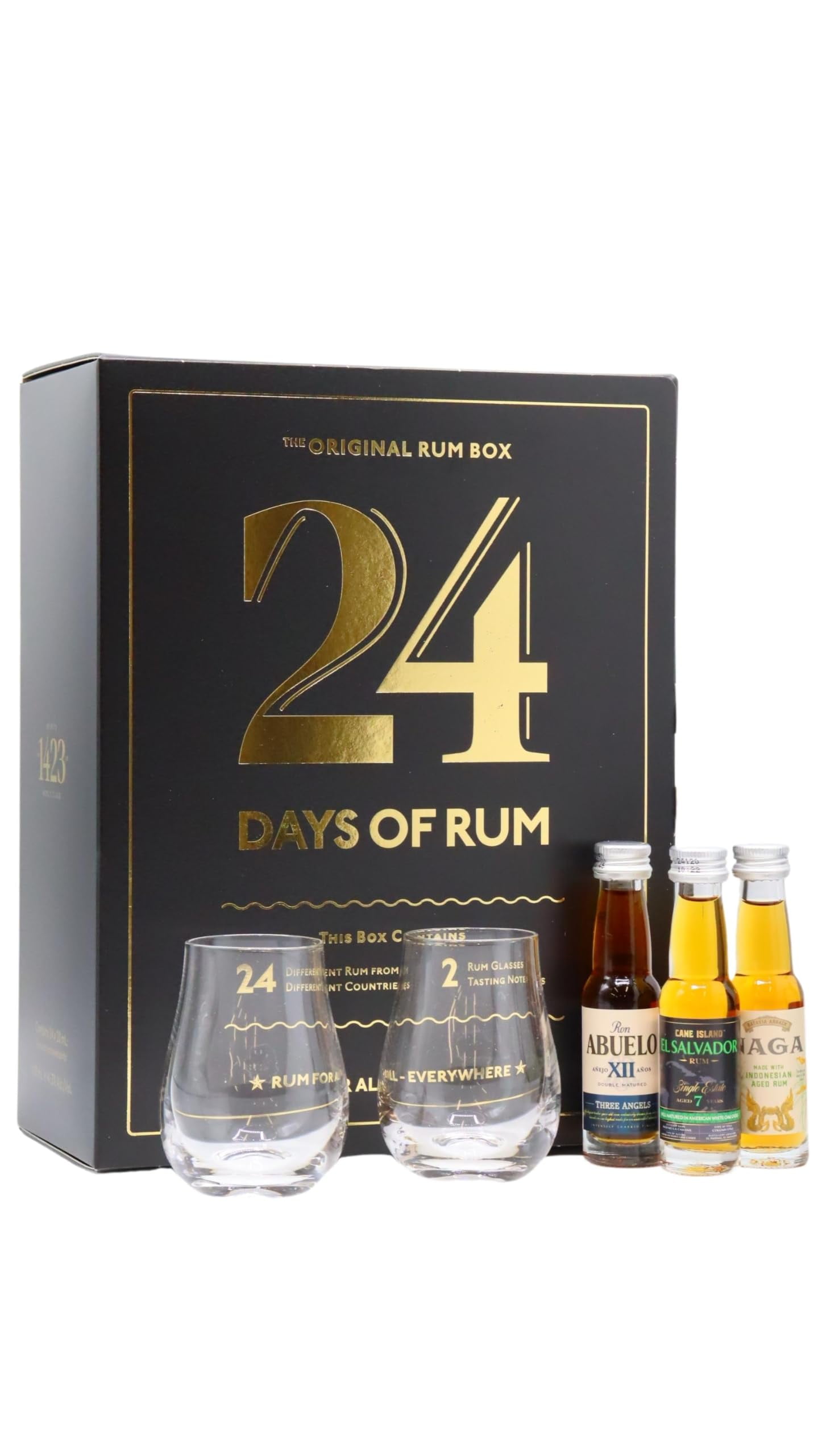 Calendario de Adviento 24 Days of Rum 2024, edición negra | Bodega ...