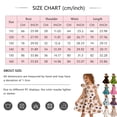 Abcomgle Little Girls Halloween Dresses Cute A-Line Flutter Sleeve T ...
