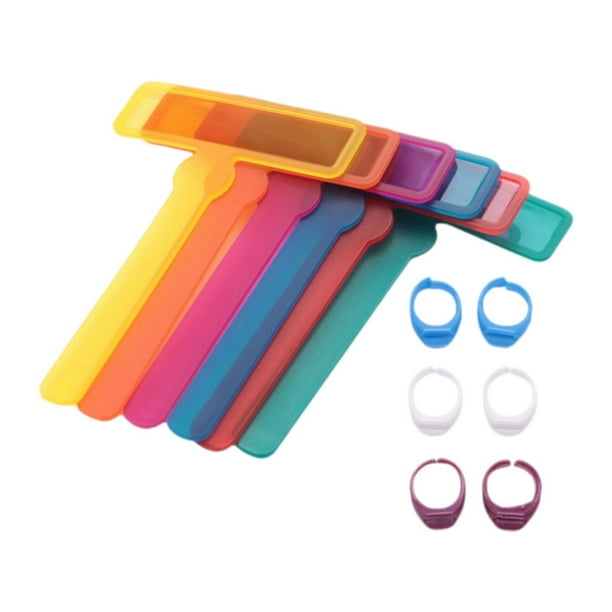 6 PPC Strips de lectura guiados, lectura de tiras guiadas para lectores ...