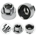 Mlless Shower Hose Adaptor 3 4 Female To 1 2 Male Chrome Reducer For