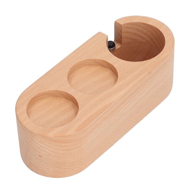 Tamping Station,Wood Coffee Filter Tamper Wooden Coffee Tamp Mat Coffee ...