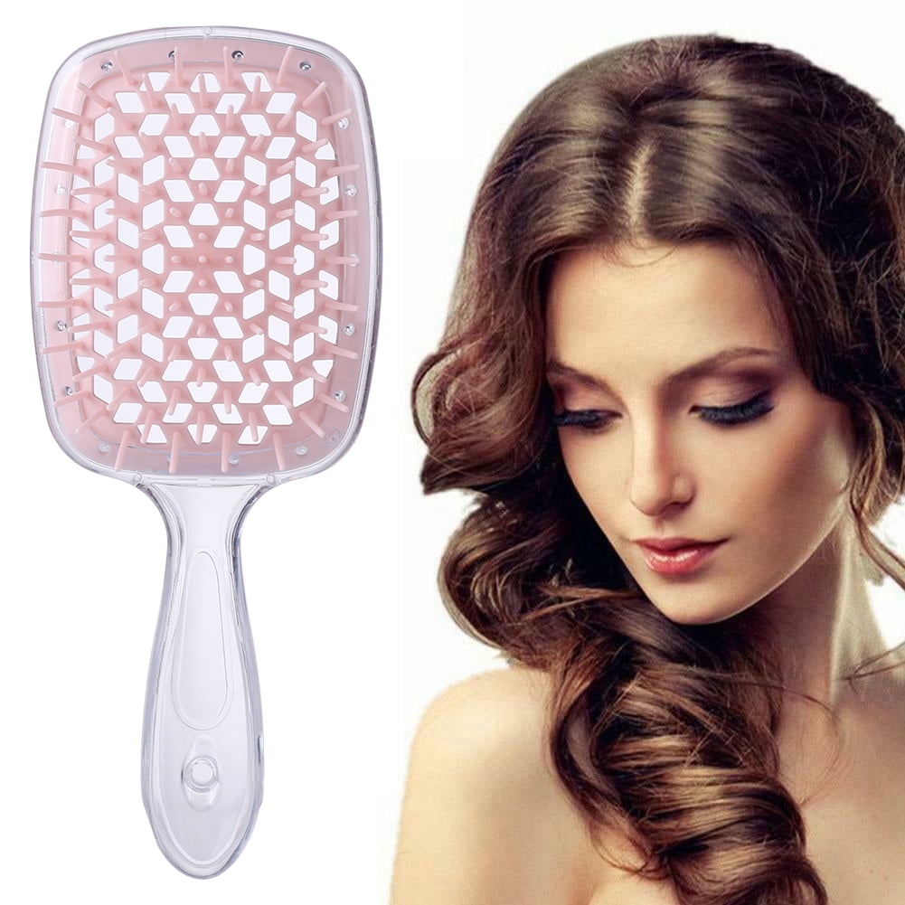 Peine de cojín de aire JShteea cepillo hueco para desenredar el cabello ...