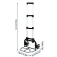 WZTO Hand Truck Aluminum Alloy Hand Truck Cart High Strength Handcart ...