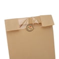 BIMZUC 50 PCS Kraft Paper Bread Bags with Transparent Window and 60 ...