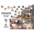 Ceaco Disney Thomas Kinkade Holiday 4-in-1 Multipack Jigsaw Puzzles ...