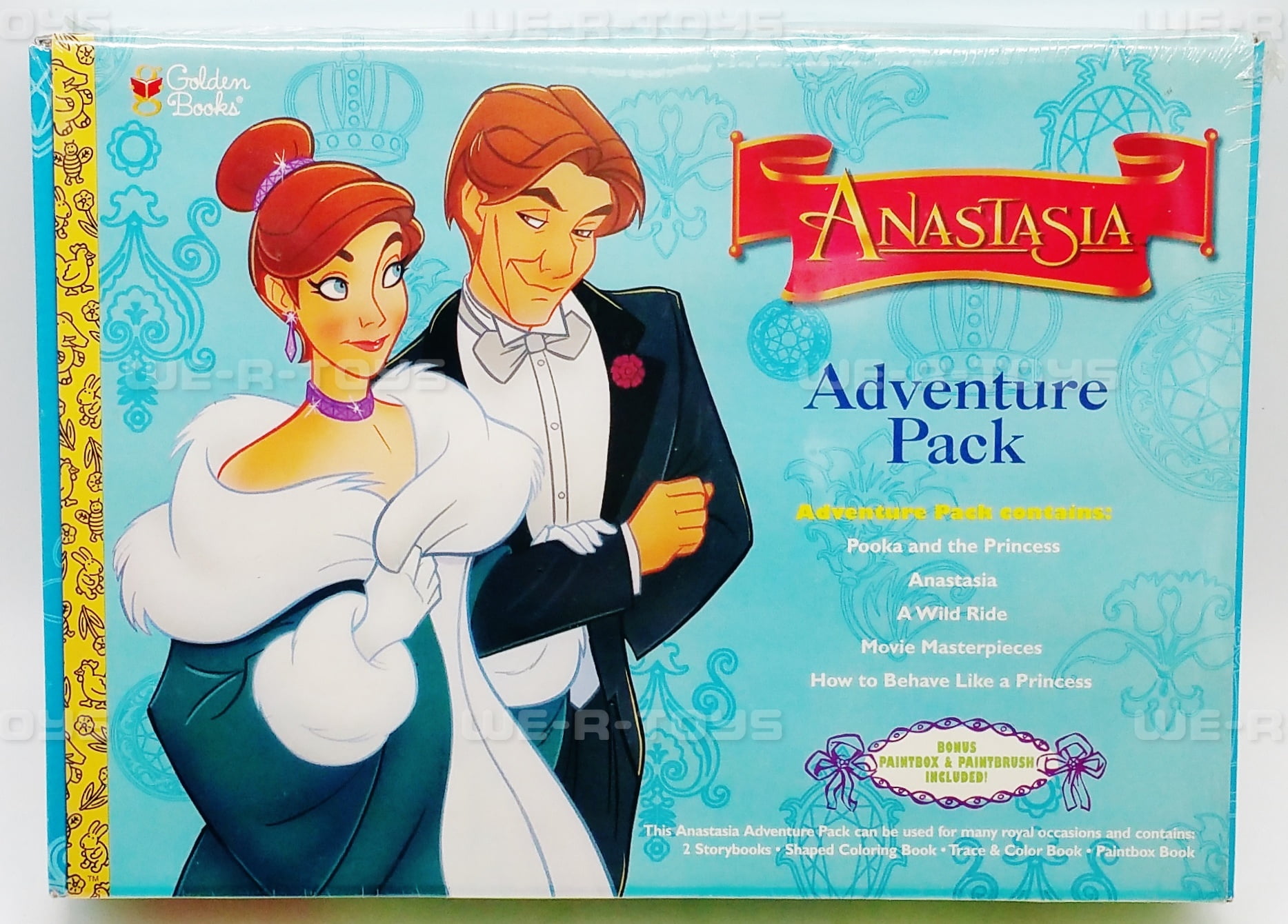 Anastasia Adventure Pack Storybooks & Coloring Books Golden Books 1997 ...