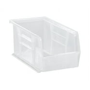 Box Partners Plastic Stack & Hang Bin Boxes 14 3/4" x 5 1/2" x 5" Blue ...