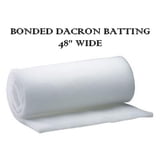 AK TRADING Wide Bonded Dacron Upholstery Grade Polyester Batting, 15 yd ...