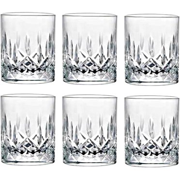 Cobalt Blue Set/8 Acrylic DOF Glass 15 oz. (170 Grams) - Walmart.com