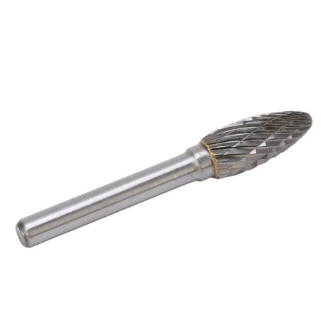 Loewten Die Grinder Head, File Bit,Carbide Burr File Tree Shape Double ...
