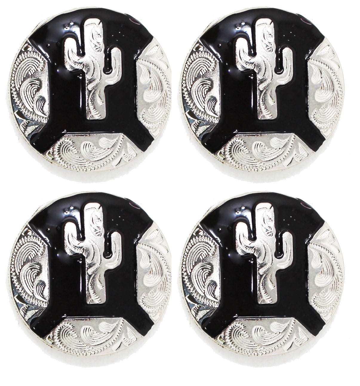 4 Conchos Horse Saddle Western Bridle Headstall Screw Back Silver ...