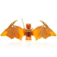LEGO NINJAGO Crystalized Minifigure - Cole (Golden Dragon) with Wings ...