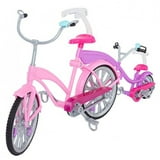 Barbie Sisters Bike for Two Pedal Doll Set - Walmart.com
