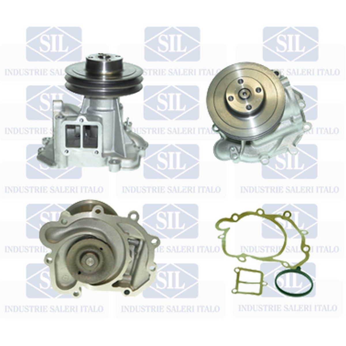 Saleri Water Pump - PA466P - Compatible with Mercedes - Walmart.com