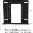 SFF Under Desk PC Mount and PC Wall Mount Bracket for Small Form Factor ...
