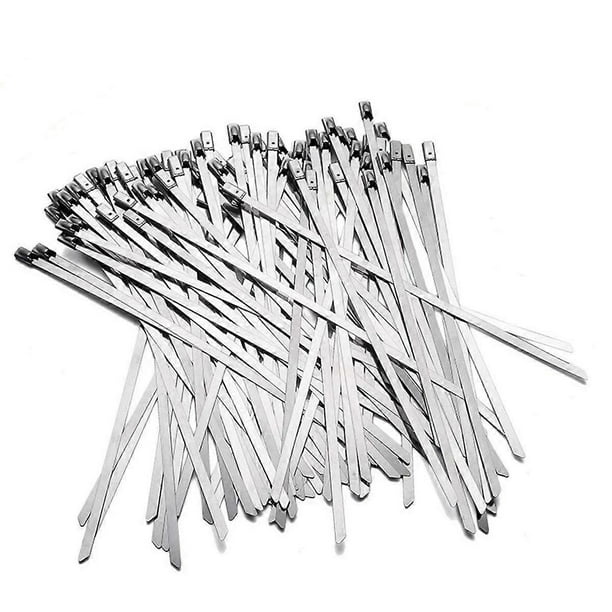 Peachloft Zip Ties,Multi-purpose Locking Cable Metal Zip Ties,Stainless ...