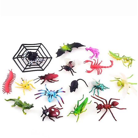 Plastic Insect Figures For Children Education, Insect Themed Party ...