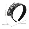 BESTYASH Handmade Punk Style Hairband in Black with Heavy Duty Metal ...