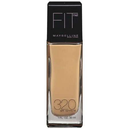 Maybelline New York Fit Me! Foundation, 320 Honey Beige, SPF 18, 1 ...