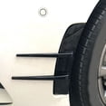 2X Car Front Bumper Spoiler Flank Wind Knife for A Class A180 A200 A220 ...