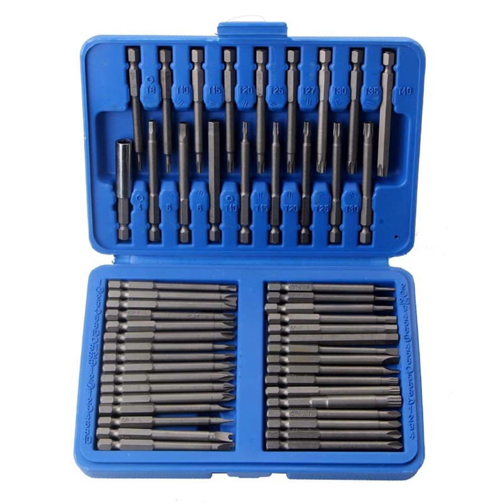 50pcs Electric Screwdriver Driver Hex Bits Set Cross Slotted Hexagonal ...