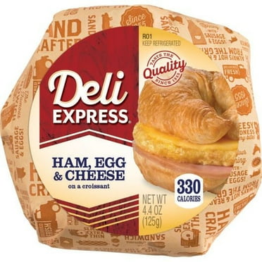 Deli Express Market Smoked Ham and Cheese Mega Wedge Sandwich 6.3oz ...