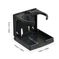 Kidyawn Adjustable Folding Drink Cup Holder with Screws for Vehicle ...