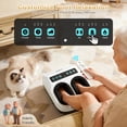 Foot Massager with Heat, Electric Foot Massager Machine for Plantar ...