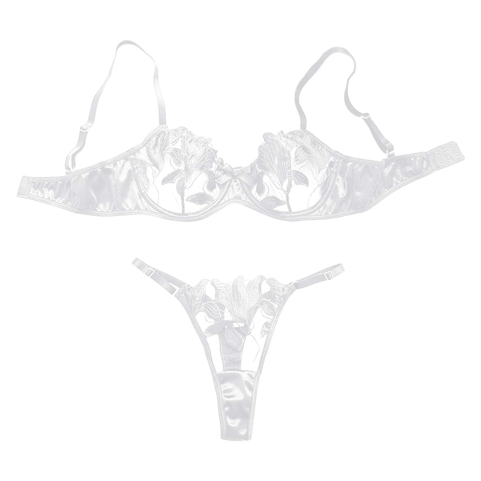 Click here for Awzxde Alluring Elegant Floral Embroidery Lingerie... prices