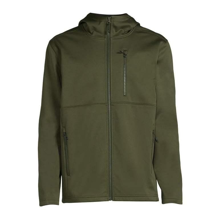 Swiss Tech Men's Hooded Softshell Jacket, Sizes S-3XL Swiss Tech Men's Hooded Softshell Jacket, Sizes S-3XL