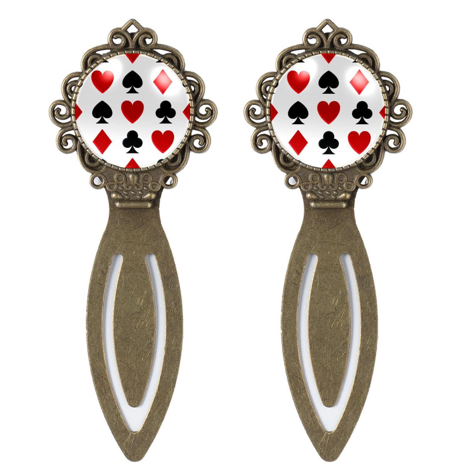 Bookmark Gift Box Set Vintage Bookmarks Page Holder with Crystal Glass ...