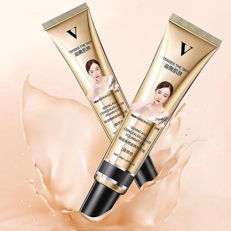 Fv Full Coverage Liquid Foundation Matte Concealer Smooth Makeup Base ...