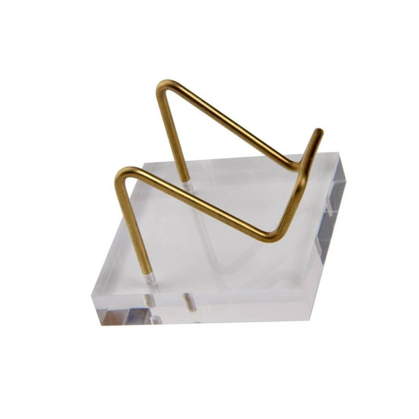 Clear Display Stand for Mineral Geode rock seashells Coral Pieces ...