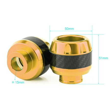 Front Fork Frame Slider, Pair Anti Falling Wheel Crash Slider Left ...