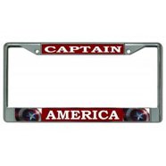Deadpool Multi Logo Chrome License Plate Frame - Walmart.com