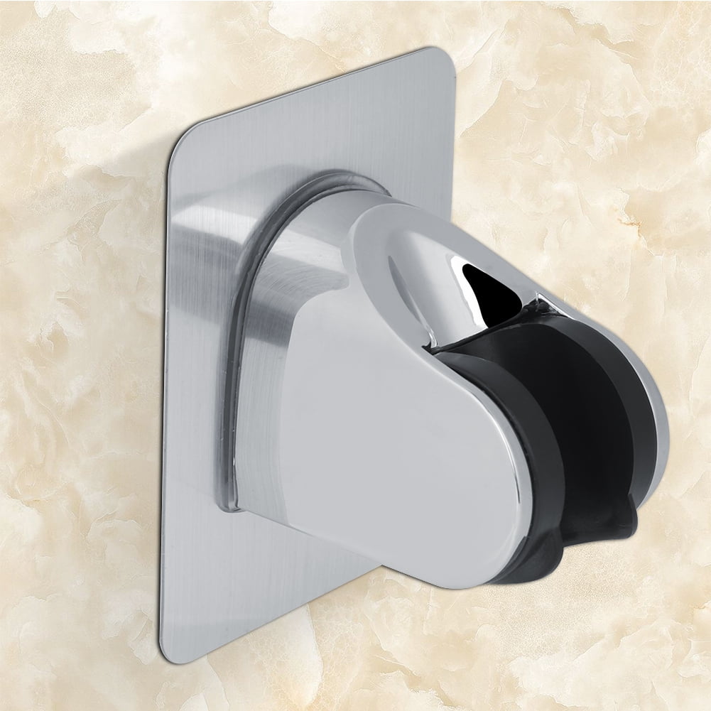 TOPINCN Adjustable Chromeplated Self-adhesive Shower Head Holder ...